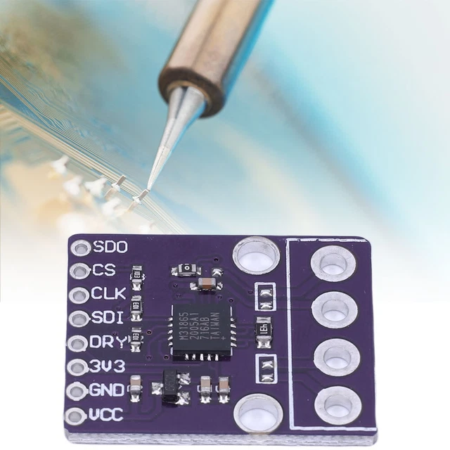 AU MAX31865 RTD Amplifier Convenient RTD-to-Digital Converter Board Fit ...