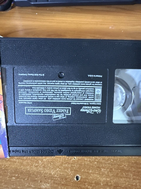 DISNEY FAMILY VIDEO Sampler (VHS) £3.40 - PicClick UK