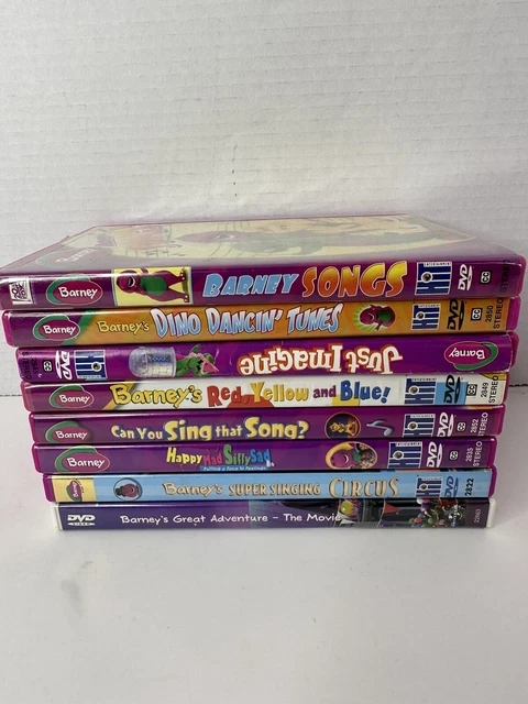 BARNEY DVD LOT of 8 $31.94 - PicClick CA