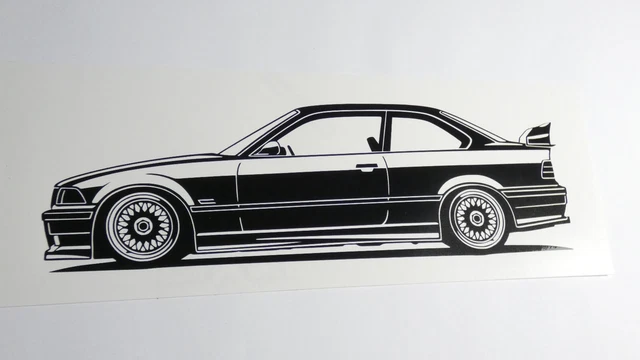 Bmw Individual Aufkleber I Love My E36 Sticker 20cm X 8cm M3 Tuning EDM ...