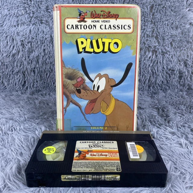 PLUTO VOLUME 2 VHS Tape 1984 Walt Disney Home Video Cartoon Classics ...