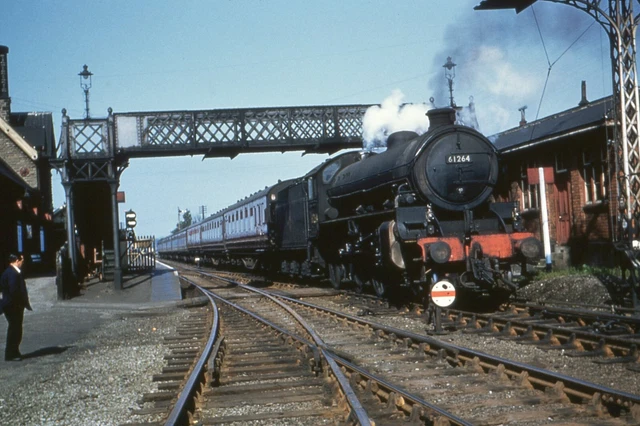 TRANSPORT RAILWAY COLOUR Rail Slide 61264 Basford North 1963 £1.30 ...