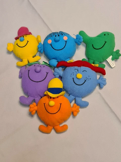 MCDONALD'S MR MEN & Little Miss Soft Toys Bundle 1999 £12.00 - PicClick UK