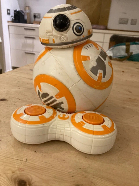 HASBRO BB8 RC droid magnetic head it makes bb8 noises, collectors item ...