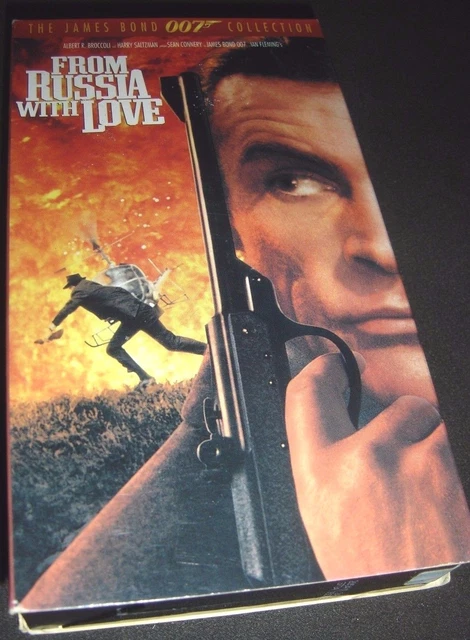FROM RUSSIA WITH Love (VHS, 2000) Ian Fleming's James Bond 007 ~ Sean ...