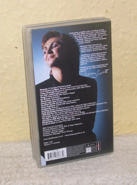 LESLEY GARRETT - I Will Wait For You - VHS - music £6.52 - PicClick UK