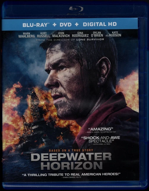 BLU-RAY/DVD: &DEEPWATER HORIZON& widescreen Blu-ray/DVD starring Mark ...