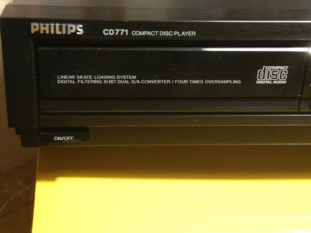PHILIPS CD-771 - Digital Converter - Lettore HI-Fi Vintage - NON ...