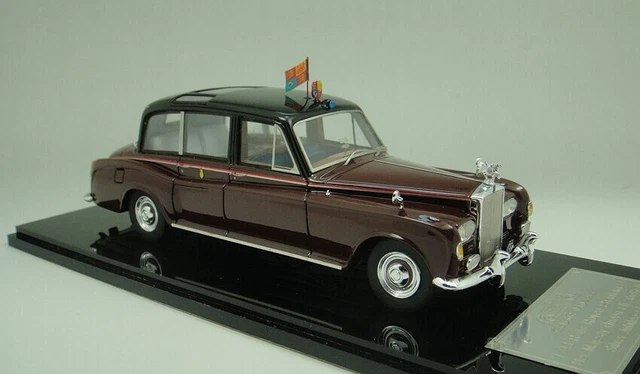 1/43 ROLLS-ROYCE PHANTOM VI Queen Elizabeth II Silver Jubillee 1977 ...