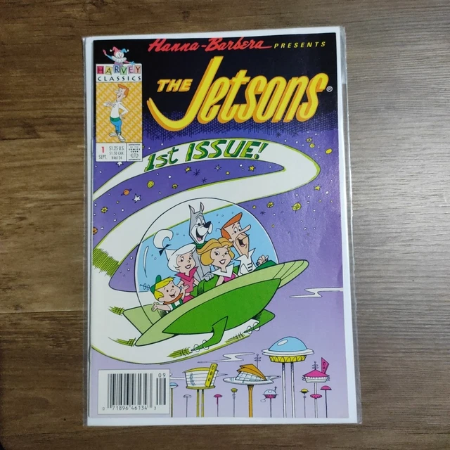 THE JETSONS #1 Harvey Comic Book 1992 Hanna-Barbera Classic First Issue ...