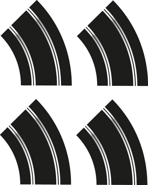 SCALEXTRIC C8198 SCALEXTRIC Standard Straight and R2 Curve Track ...