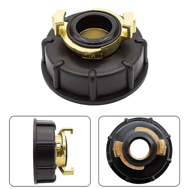 QUALITY 1INCH QUICK Coupling with S60x6 Cap Connect for Garden and ...