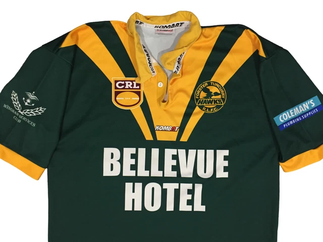 VINTAGE FORSTER TUNCURRY Hawks 1st grade CRL player issue rugby league ...