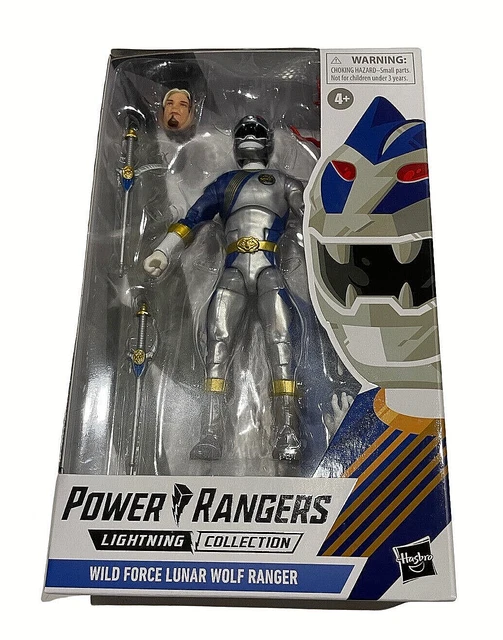 HASBRO POWER RANGERS Lightning Collection Wild Force Lunar Wolf Ranger ...
