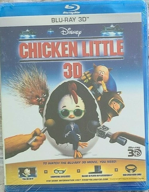 WALT DISNEY CHICKEN Little 3D Blu-ray Sealed - Region Free $36.00 ...