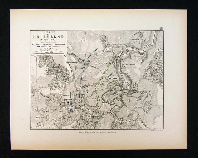 MAP/BATTLE PLAN ~ Map Of Turkey Illustrating The War With Russia 1807 ...