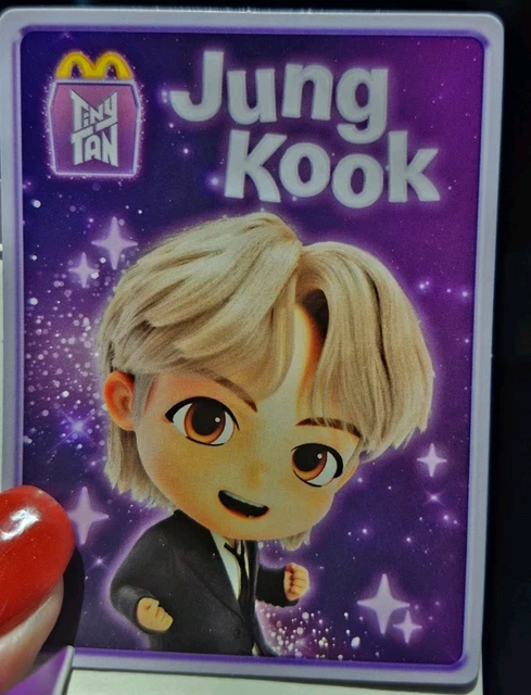 NEW 2025 MCDONALD'S #7 Jung Kook TINY TAN x BTS Happy Meal Toy Limited Edn KPop $6.90 - PicClick CA