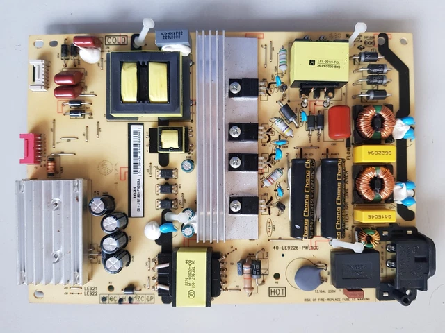 GENUINE TCL 55P1FS Power Supply Board 40-Le9226-Pwe1Cg 08-Le921A6 ...