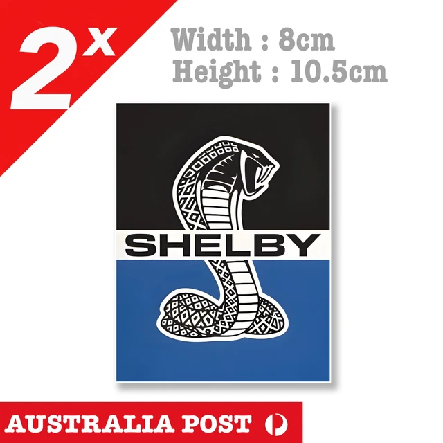 FORD MUSTANG SHELBY Cobra GT500 Cobra Decal Sticker $7.10 - PicClick AU