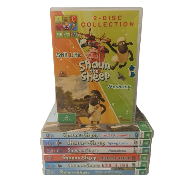 SHAUN THE SHEEP (7) DVD Bundle Lot TV Series Animation Children ...