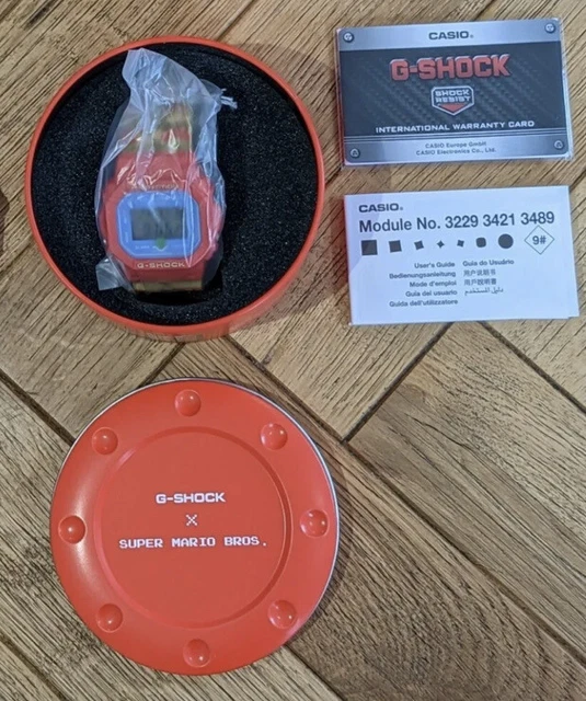 CASIO G-SHOCK - SUPER MARIO BROS WATCH DW-5600SMB-4ER *SOLD OUT - Last ...