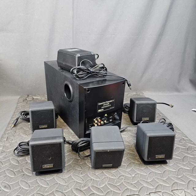 CAMBRIDGE SOUNDWORKS 5.1CH Home Theatre Sound System DTT 2200 PC ...