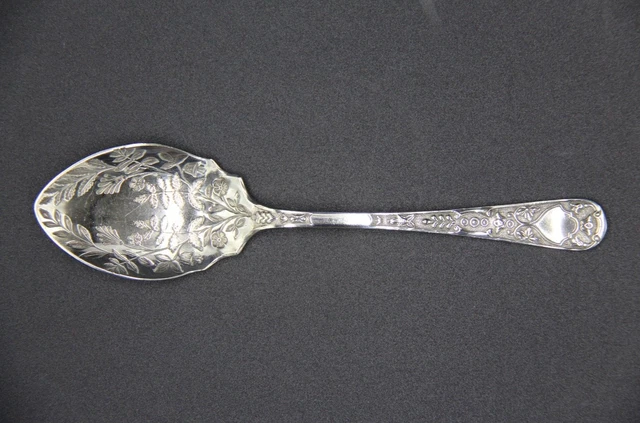 ANTIQUE VICTORIAN PHILIP Ashberry & Sons Silver Plated Jam Spoon $32.00 ...