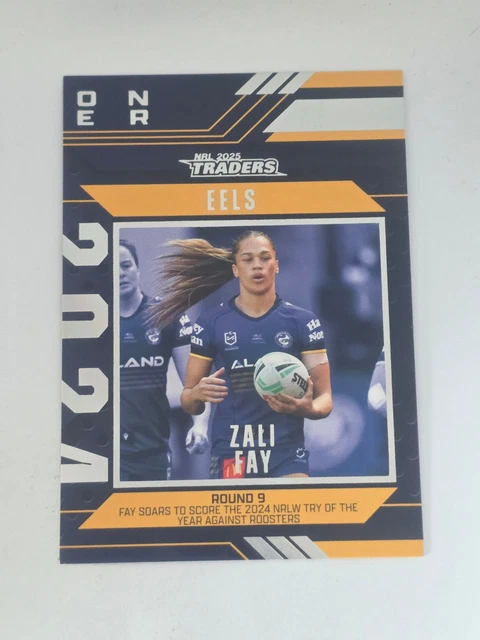 NRL 2025 TRADERS | 2024 Season to Remember | #SR33 | Zali Fay | Eels £1 ...