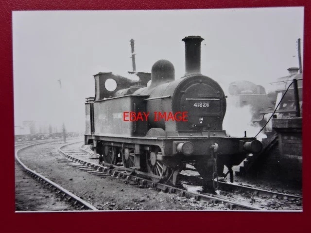 PHOTO LMS Ex Midlands Railway Class 1F Loco No 41826 £1.85 - PicClick UK