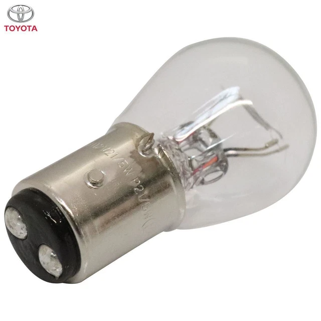 GENUINE TOYOTA HILUX Rear Tail Light Brake Light Bulb 12V 21W 15-18 ...