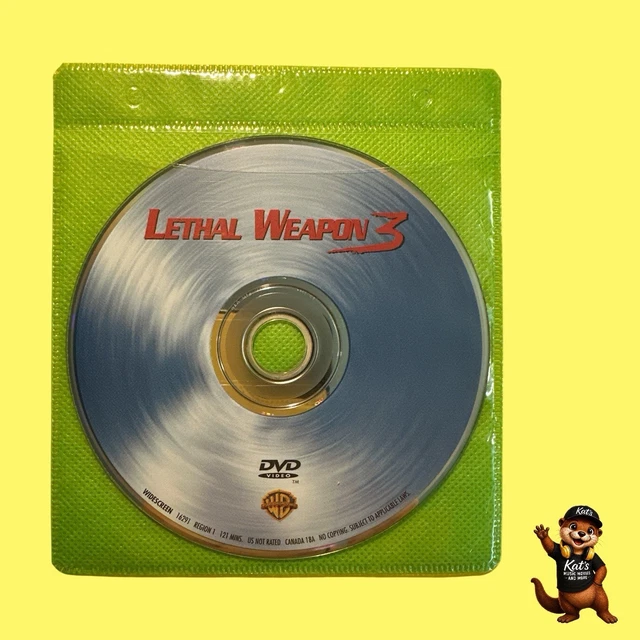 LETHAL WEAPON 3 DVD Disc ONLY £4.06 - PicClick UK