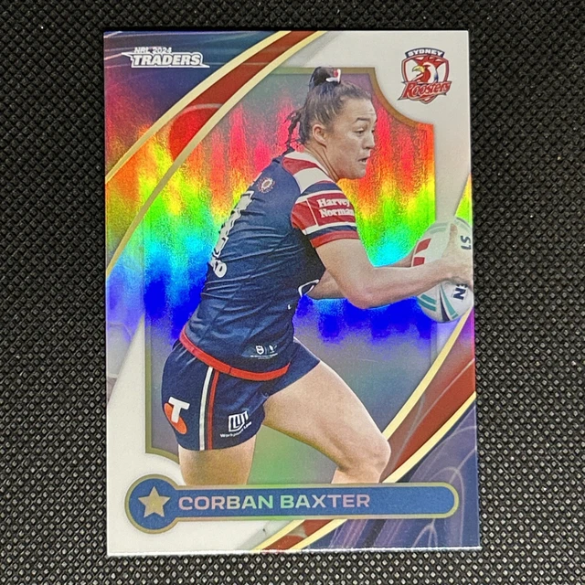 2024 NRL TRADERS CORBAN BAXTER NRLW #W 50/60 Roosters EUR 1,84 ...