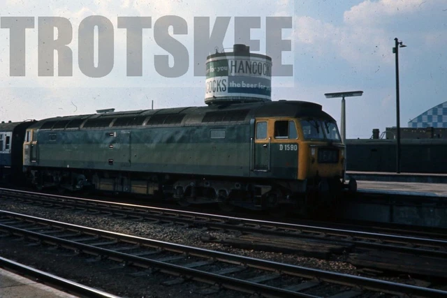 35MM SLIDE BR British Railways Diesel Loco D1590 Class 47 Cardiff 1969 Original £4.39 - PicClick UK