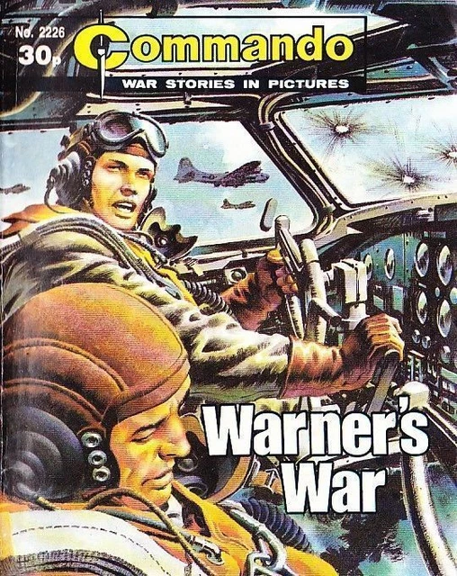 COMMANDO FOR ACTION & Adventure Comic Book Magazine #2226 WARNER'S WAR ...