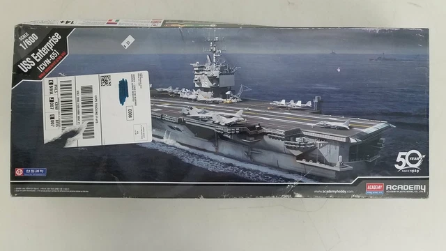 ACADEMY MODEL 1/600 Scale USS Enterprise [CVN-65] Hobby Kit 2019 EUR 9 ...