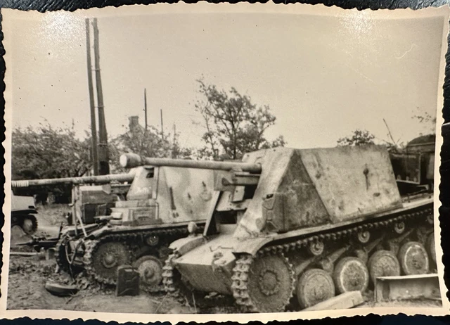 GERMAN PHOTO WW2 ARCHIVE : Canons d’Assaut MARDER II _ PANZERTRUPPEN ...