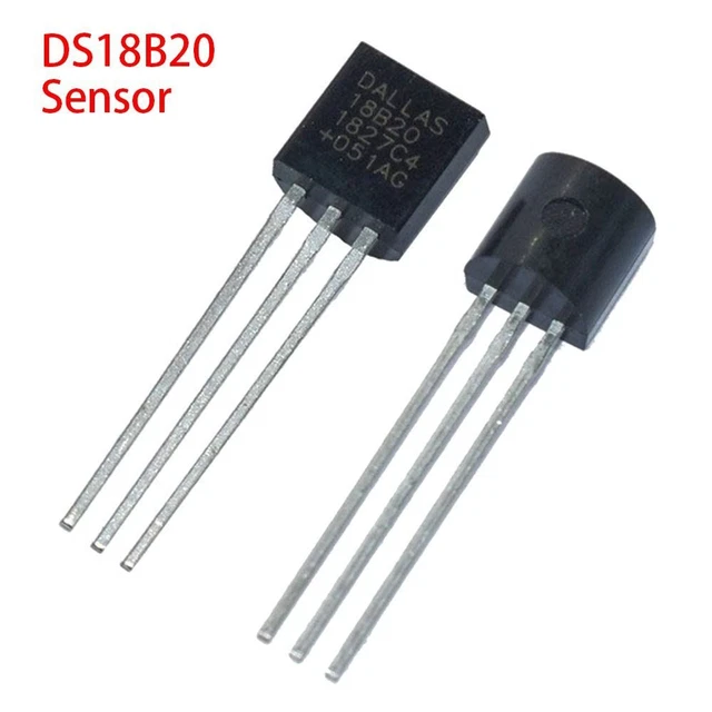 DIY KIT DIGITAL Thermometer DS18B20 Sensor TO-92 IC Chip Temperature ...