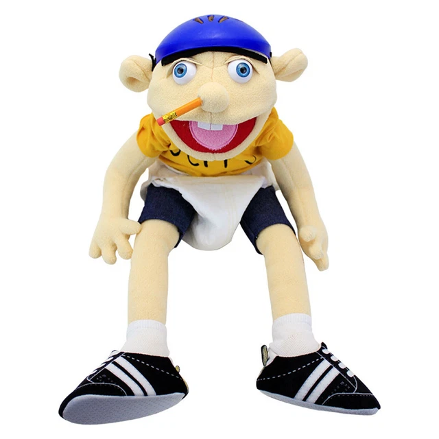 JEFFY PUPPET CHEAP Sml Jeffy Hand Puppet Plush Toy 23" Stuffed Doll ...
