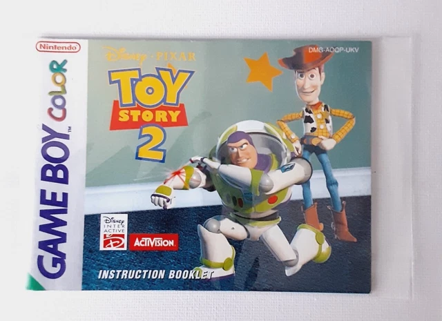 GAME BOY COLOR Toy Story 2 Notice Manual Instruction Booklet [DMG AOQP ...