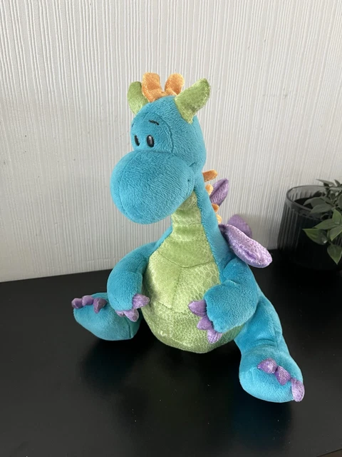 GUND KIDS SCALES n' Tails Jiggy Blue Dragon Soft Plush Toy £10.26 ...