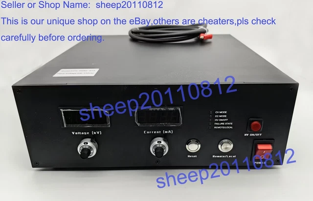 5KV 20MA HIGH Voltage DC Power Supply for Electrospinning Research ...