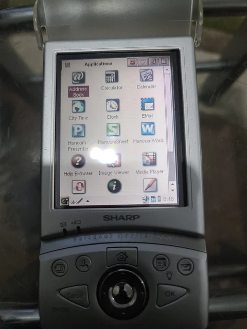 SHARP ZAURUS SL5500 Linux PDA Handheld - Very Good Condition £225.00 ...