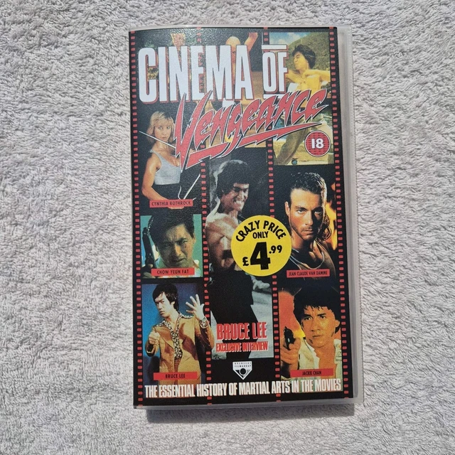 VHS - BRUCE Lee Cinema of Vengeance 1994 - M.I.A Martial Arts Limited ...