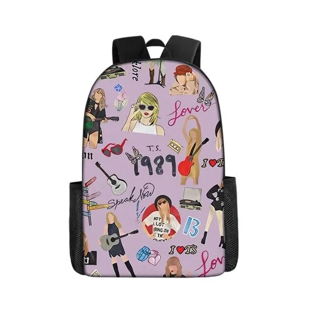 ERAS TOUR TAYLOR Swift Women Swiftie Backpack Large Travel School ...