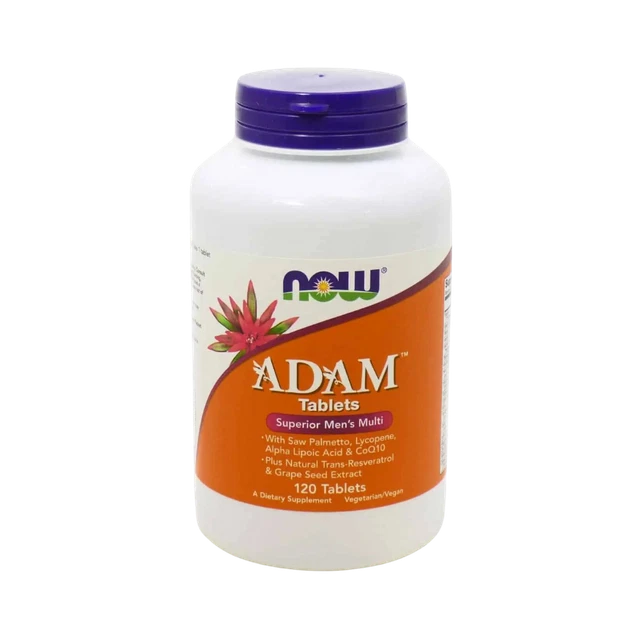 NOW FOODS ADAM Multivitamin (Multivitamin for Men) - 120 Tablets £40.15 - PicClick UK