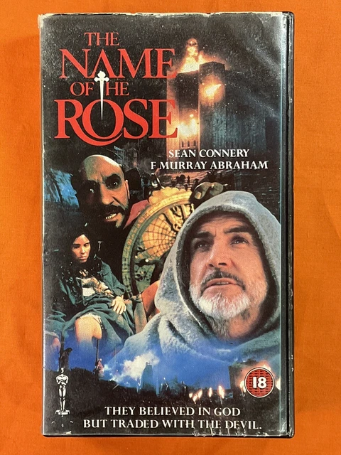 THE NAME OF The Rose VHS PAL Video Sean Connery 4Front Video £4.75 - PicClick UK