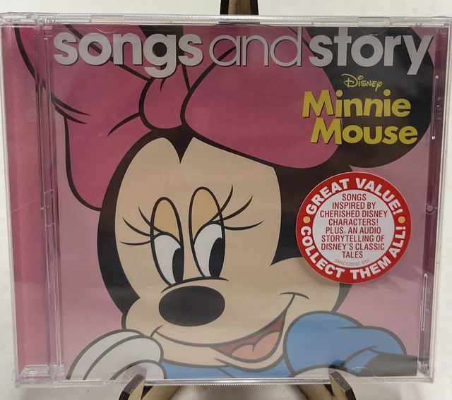 NEUF. DISNEY SONGS & Story : CD Minnie Mouse 5 chansons 1 histoire ...