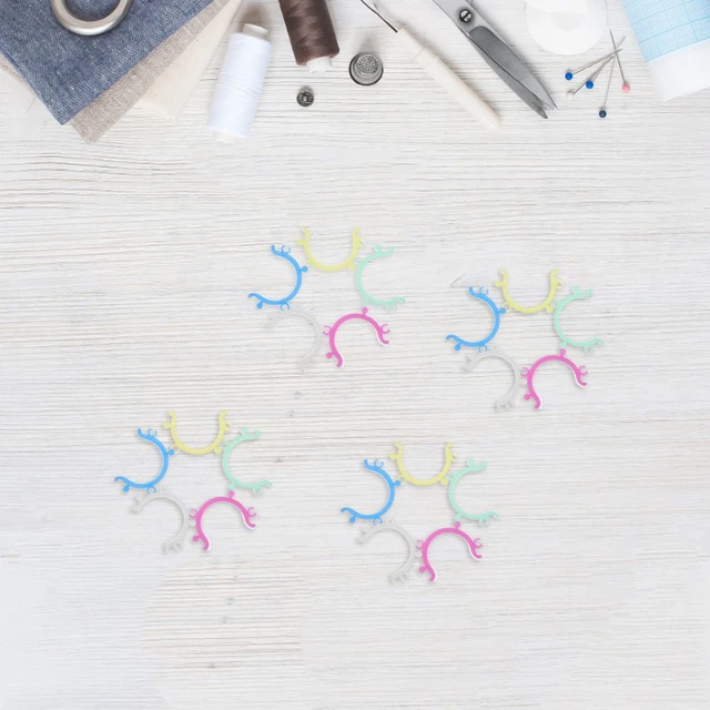 80PCS BOBBIN HOLDER Clamps: Colorful Sewing Bobbin Thread Clips ...