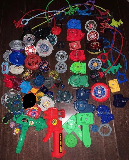 BEYBLADE LOT: 90S - early 2000s metal and plastic parts $99.00 ...
