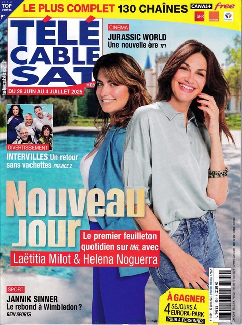 TÉLÉ CÂBLE SAT N° 1834/2025 - Nouveau Jour Intervilles J. Sinner ...
